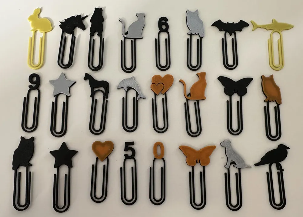 Paperclip Animals Numbers by CH682 - MakerWorld