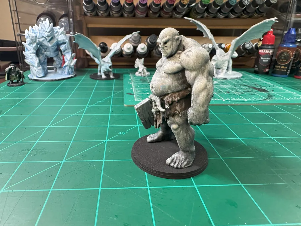 Ash Giant: DnD D&D Pathfinder Mini by PlayerX MakerWorld: Download Free ...