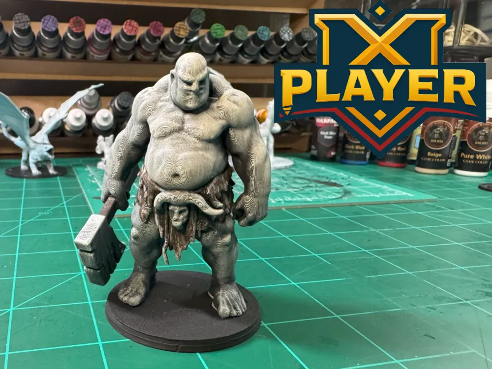 Ash Giant: DnD D&D Pathfinder Mini by PlayerX MakerWorld: Download Free ...