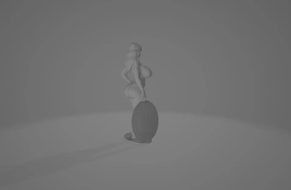 Curvy Retro Pinup Agent c. Figure - Free 3D Print Model - MakerWorld