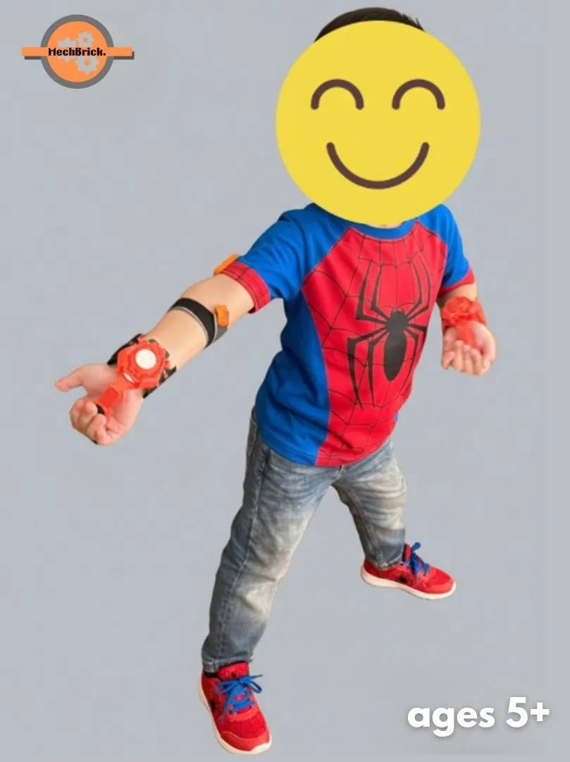 Spidey Disc Launcher V2 (Multi-Shot) by MechBrick. MakerWorld: Download ...