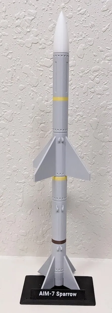 Missile air-air américain AIM-7 Sparrow "Fox 1" par Rexi Labs - MakerWorld