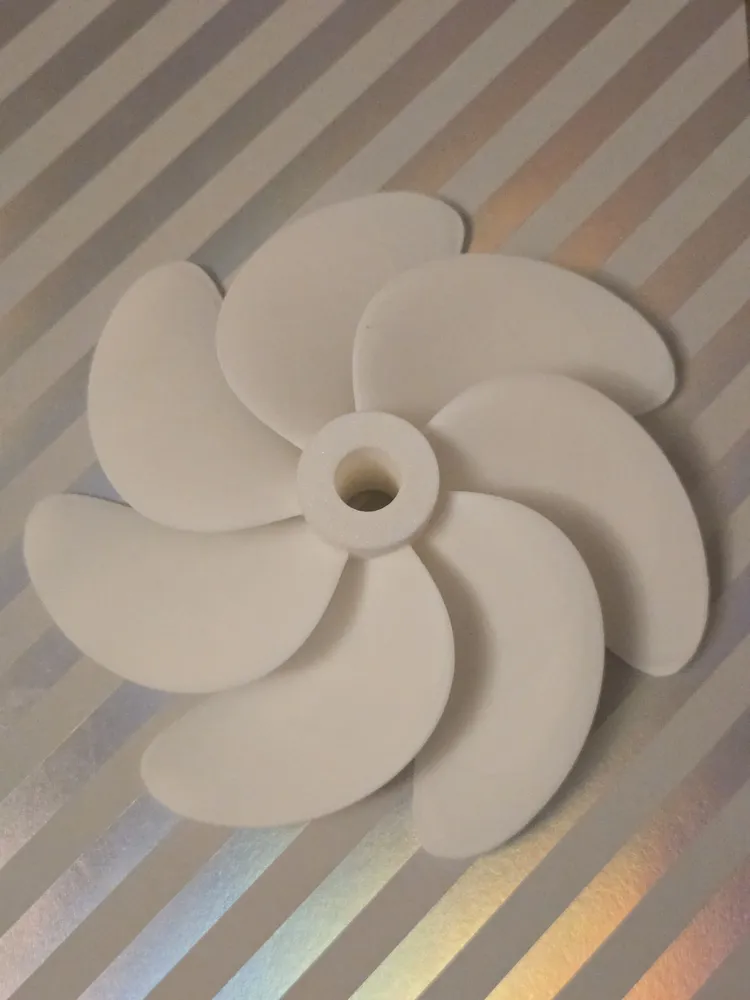 Propeller Propeller Modular 7 Blade Model - Free 3D Print Model ...