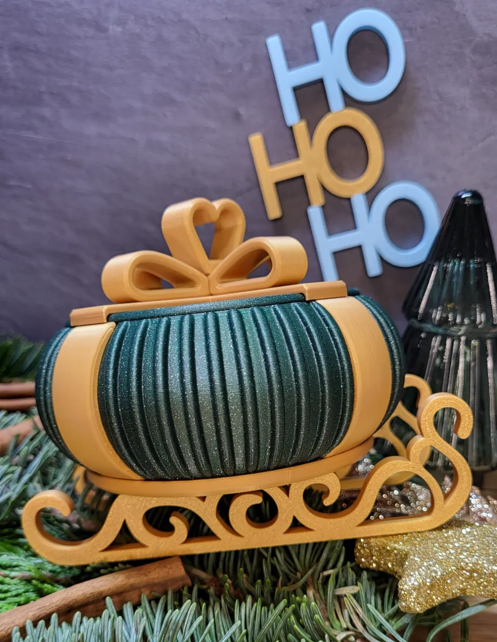 Stackable Christmas Present Box V2 + Santa´s Sled by Art Design. 3D ...
