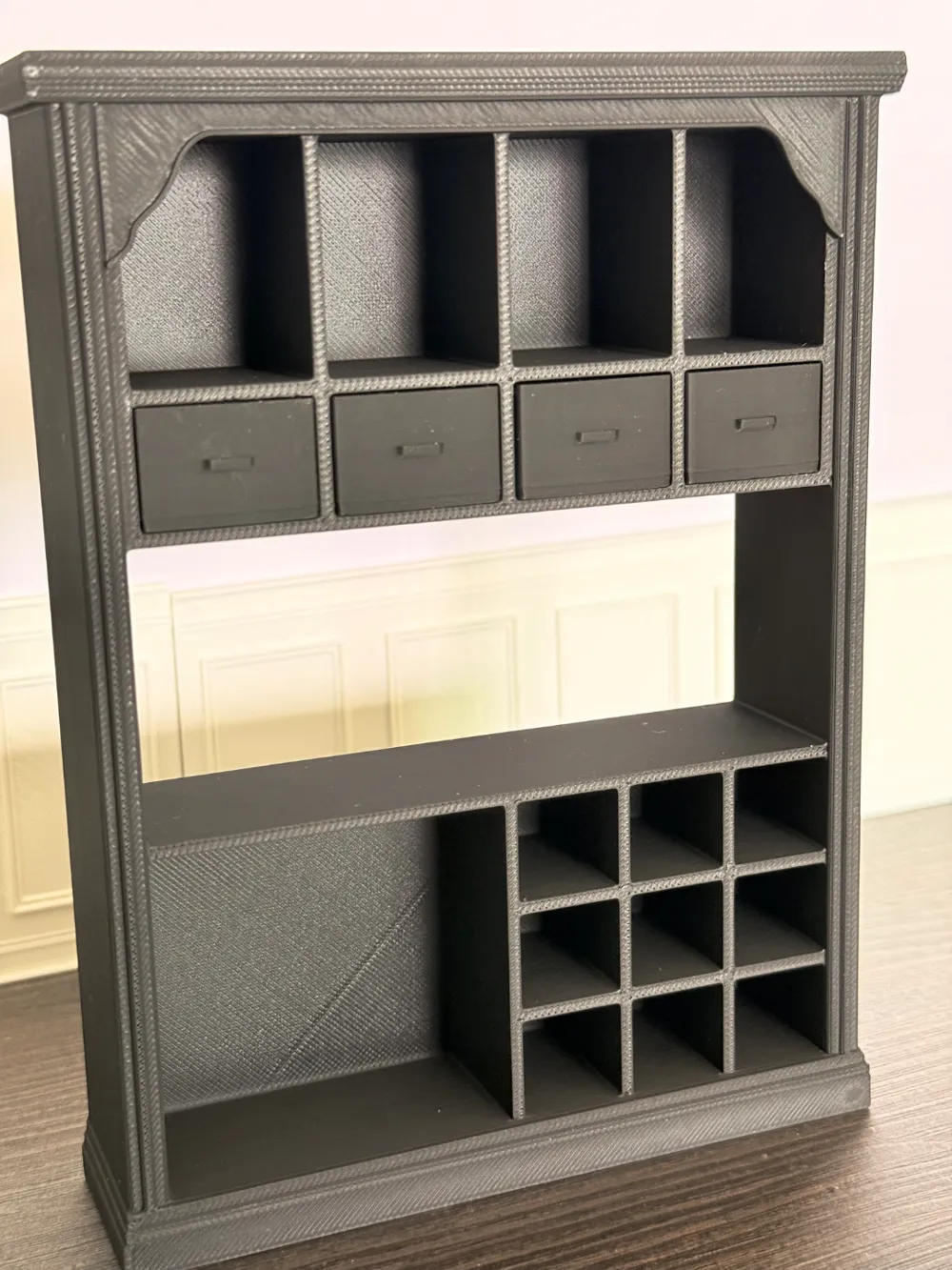 Miniature Storage Shelf 1:12 Scale - Free 3D Print Model - MakerWorld
