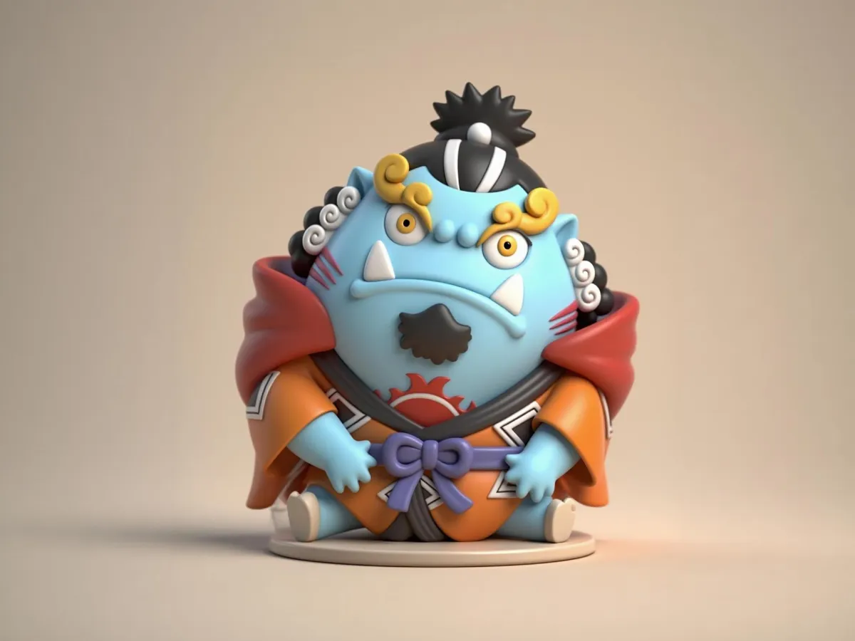 Jinbe - One Piece Straw Hat Pirates Merchandise Figure - Kids Coloring ...