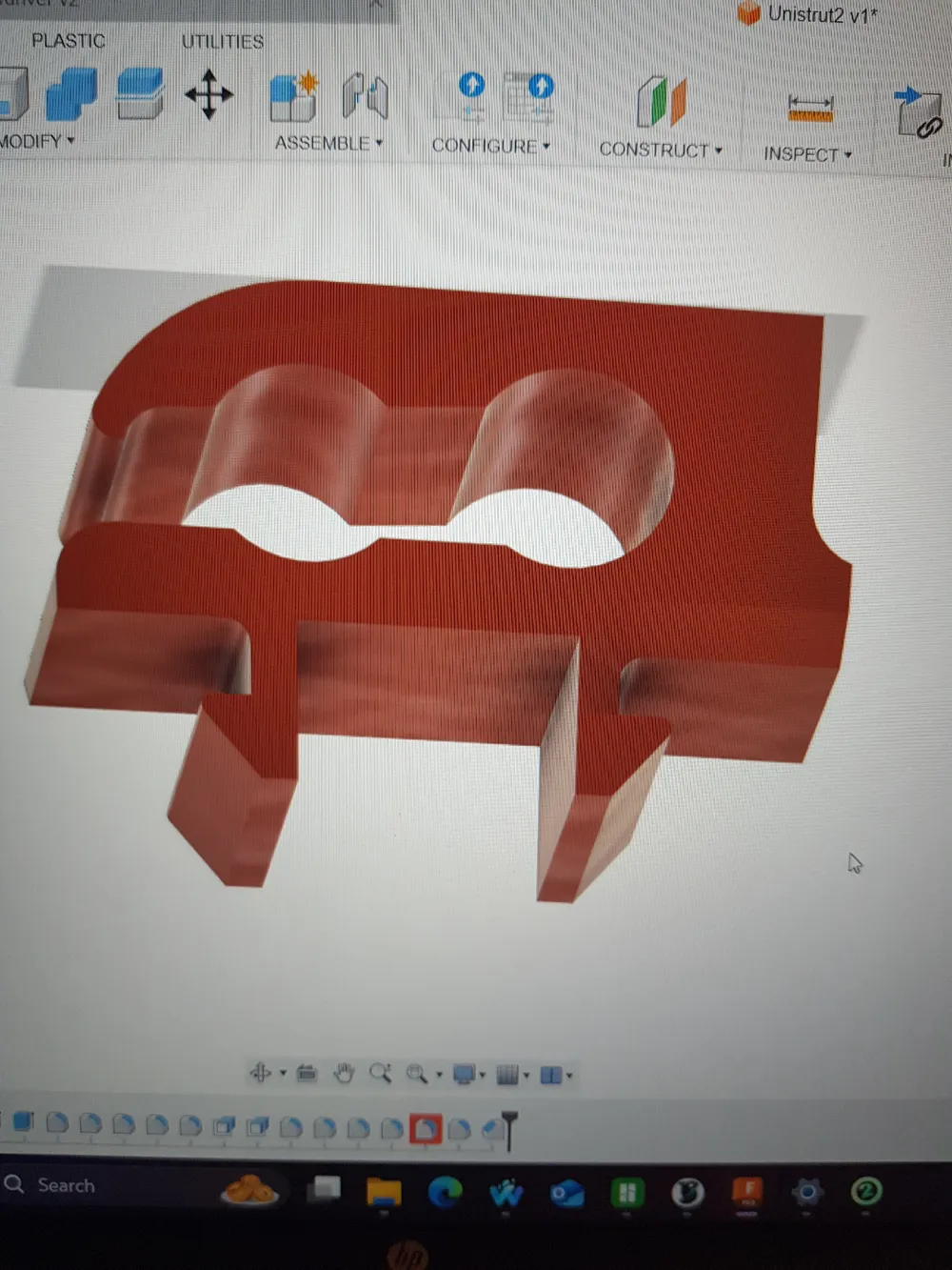 Unistrut Cable Tidy Clips for 4mm Solar Cable - Free 3D Print Model ...