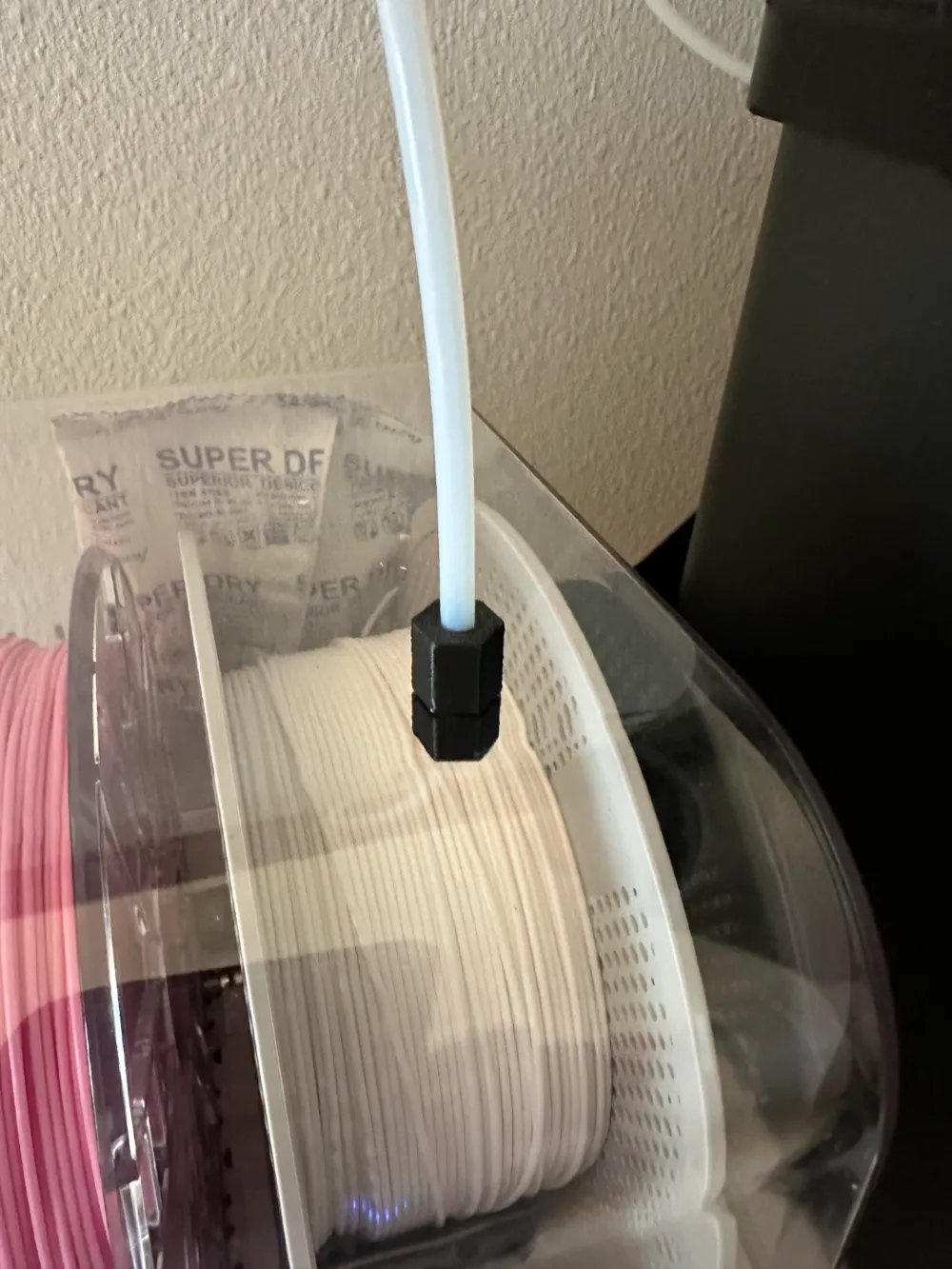 Filament Drier Bulkhead Fitting by jmalab - MakerWorld