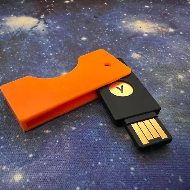 YubiKey 5 USB-A Keychain Cover by Donald Sayers MakerWorld: Download ...