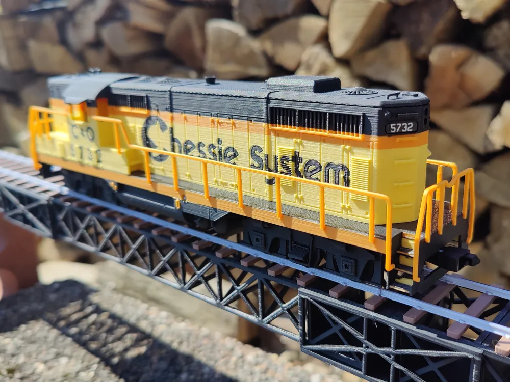 GP7 Locomotive Body - AMS Chessie Livery Remixed by nullrails ...