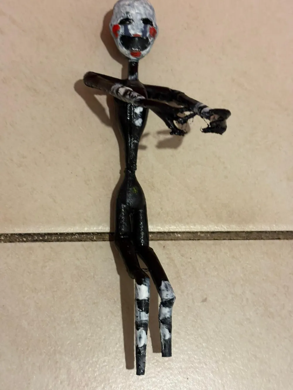 FNAF Marionete (Fantoche) +Suporte e Cabeça do Freddy - Modelo gratuito ...