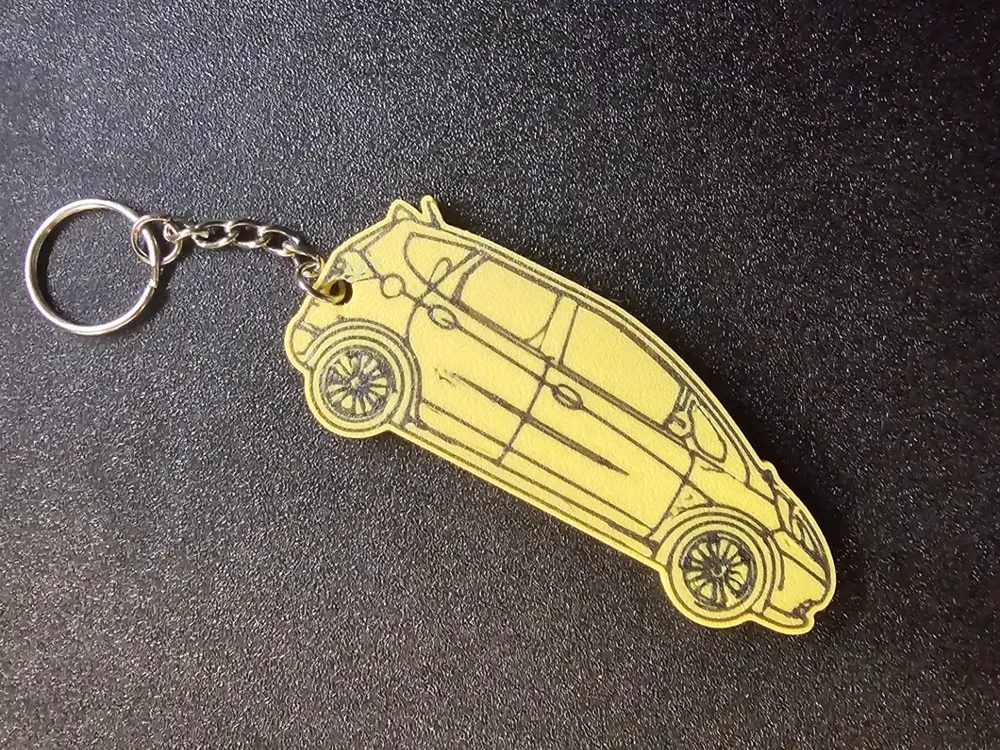 Honda Jazz/Fit GE keychain by geeklabs - MakerWorld