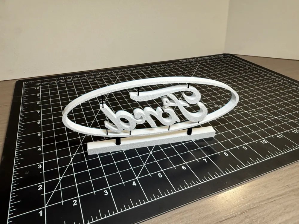 Ford Logo Floating Sign / Display by Jrosen73 MakerWorld: Download Free ...