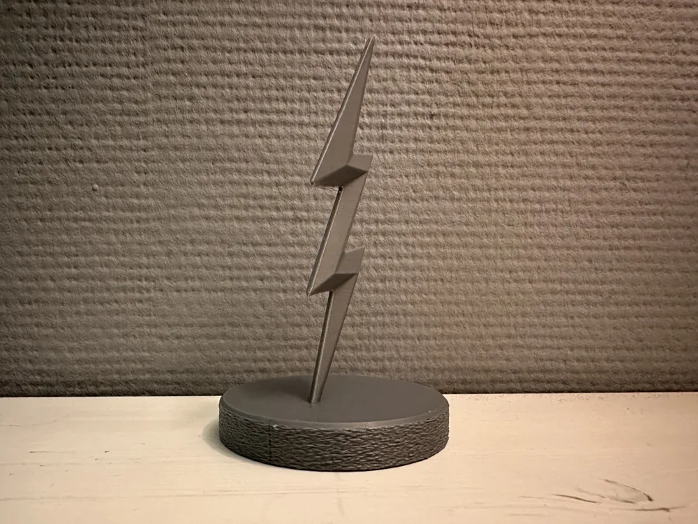 Zeus Bolt – Greek Mythology Lightning Sculpture by MHO MakerWorld ...