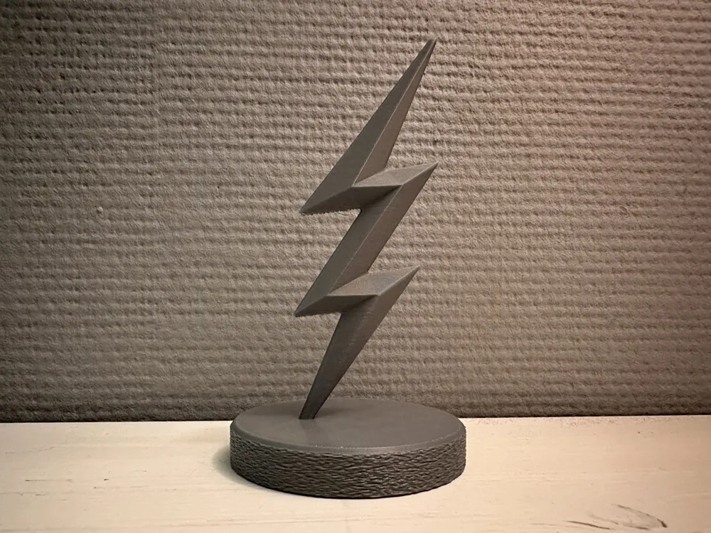 Zeus Bolt – Greek Mythology Lightning Sculpture by MHO MakerWorld ...