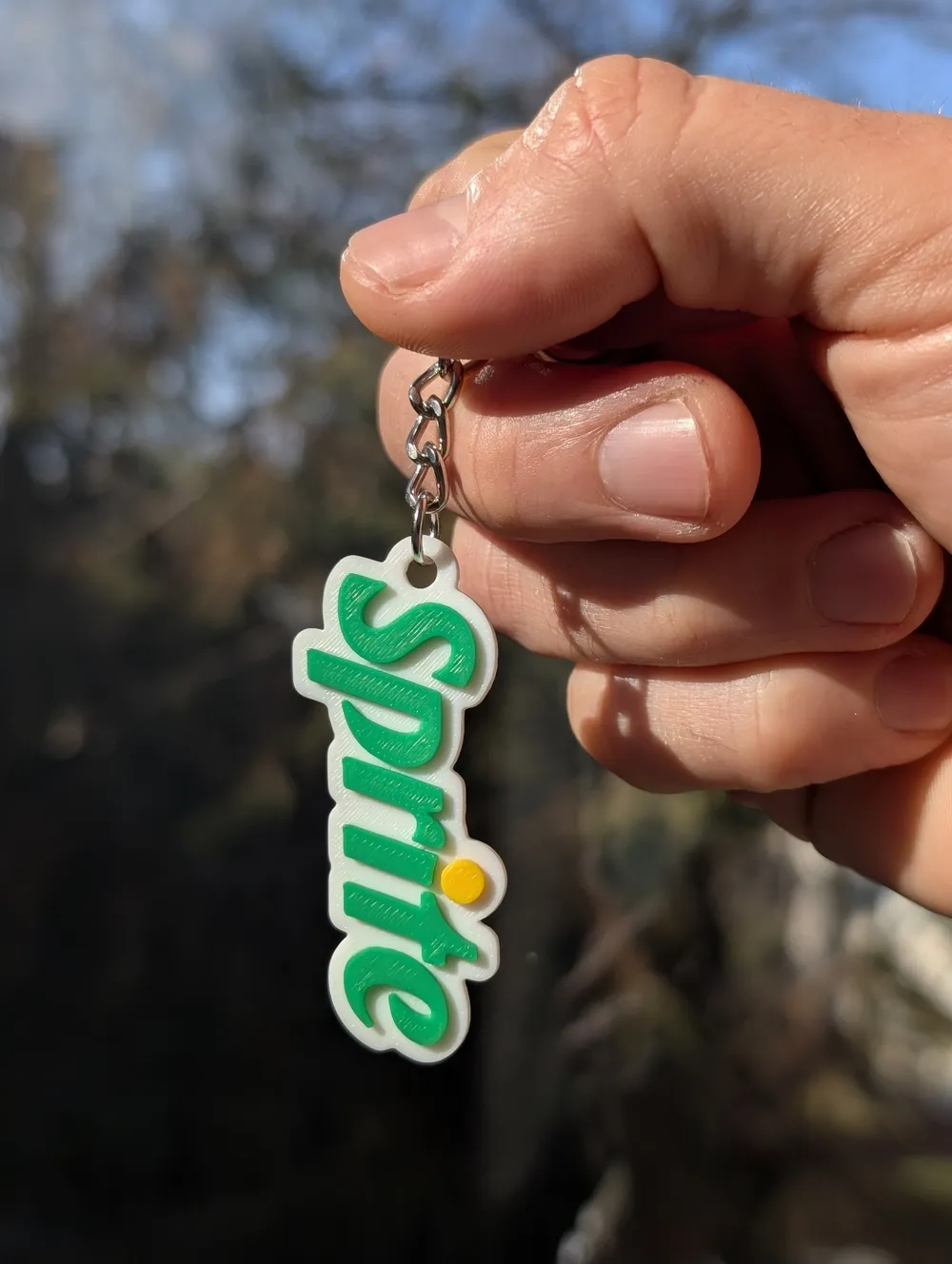 Sprite - Keychain - Free 3D Print Model - MakerWorld
