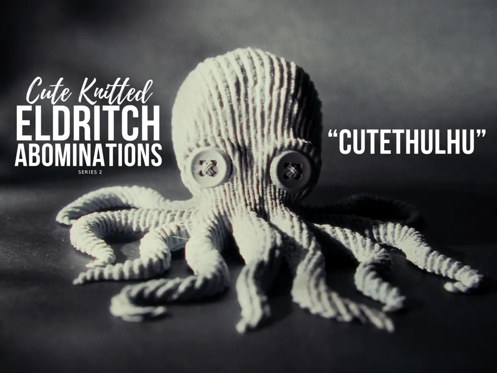 Cute Knitted Eldritch Abominations: Cutethulhu by MakerManiac ...