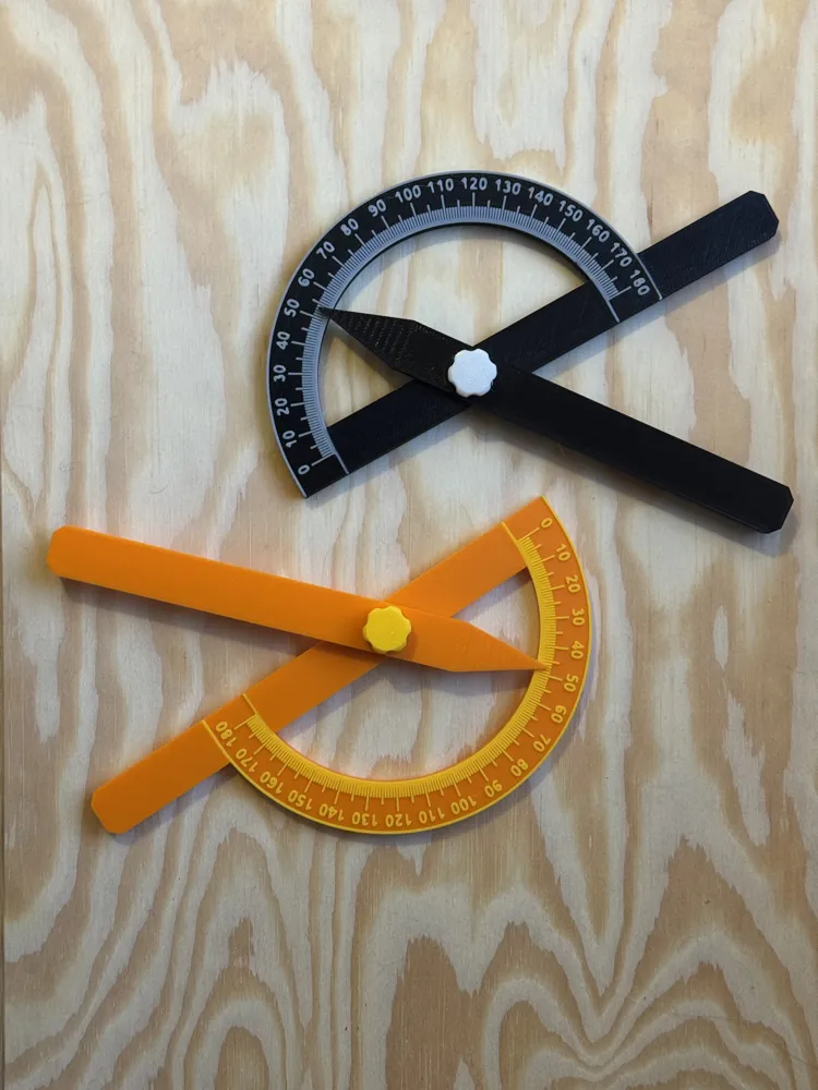 Angle Finder (Protractor) - Free 3D Print Model - MakerWorld