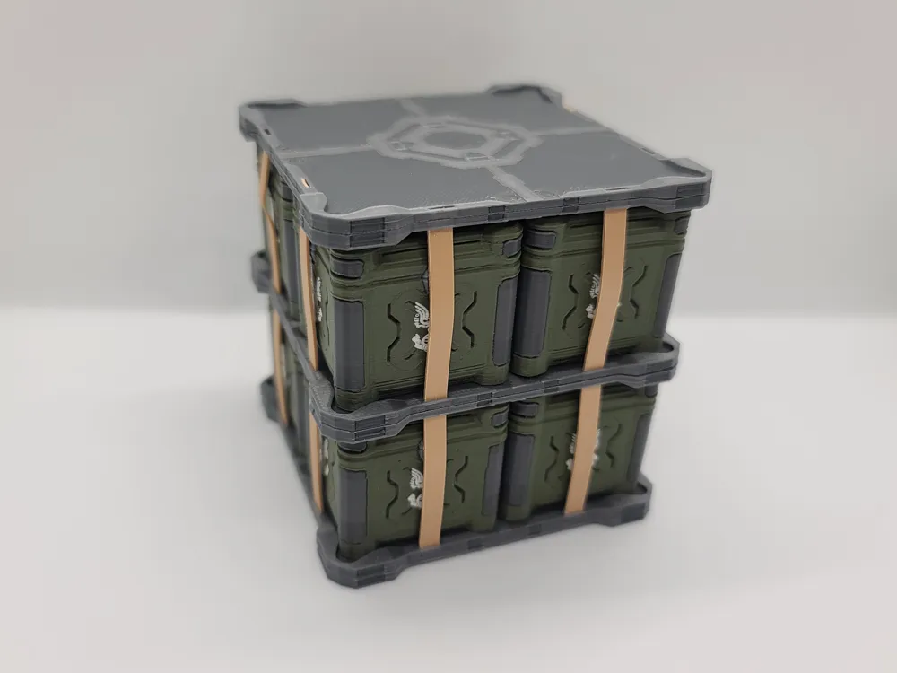 Halo Reach Pallet for Crates by ConstructIndustries MakerWorld ...