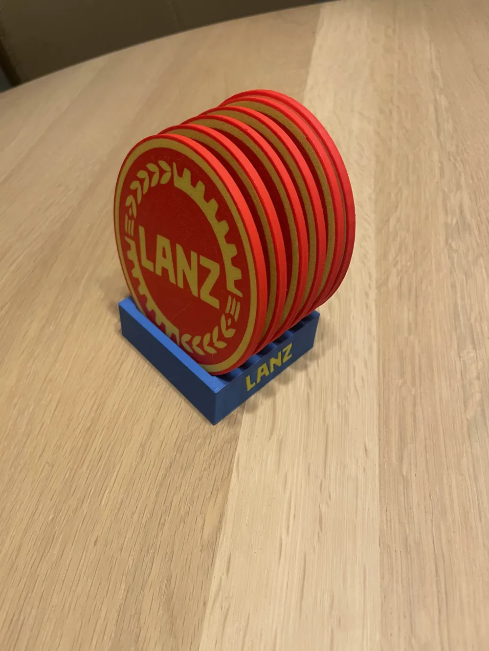 Lanz Logo Coaster by Freekiezz - MakerWorld