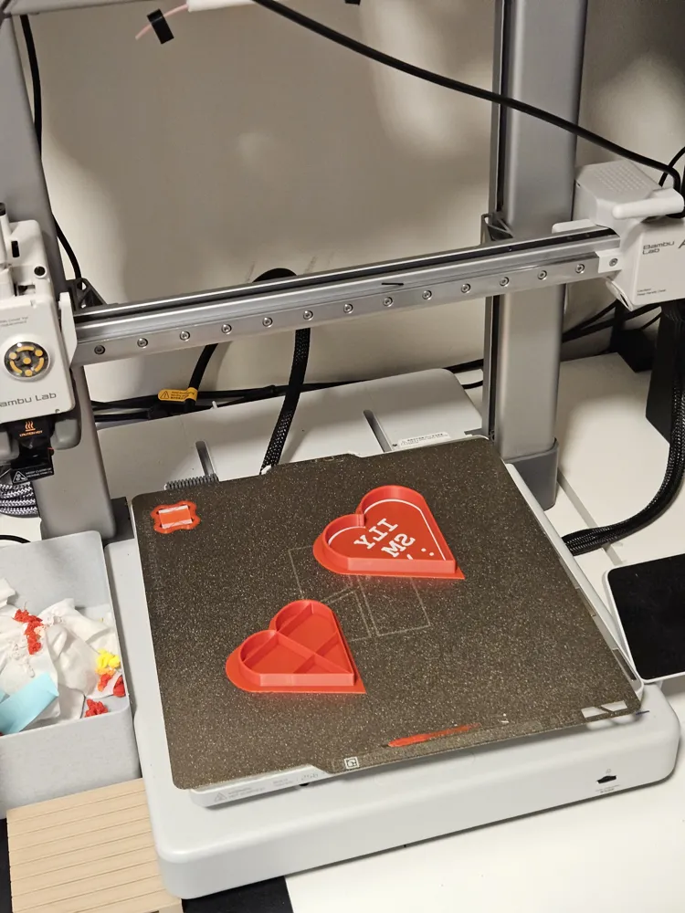 Caja de Dulces en Forma de Corazón (Día de San Valentín) – Nomad Sculpt ...