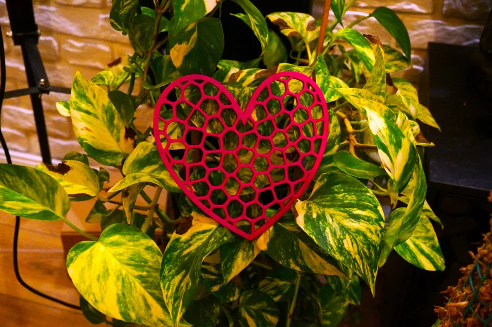 Voronoi Heart - Free 3D Print Model - MakerWorld