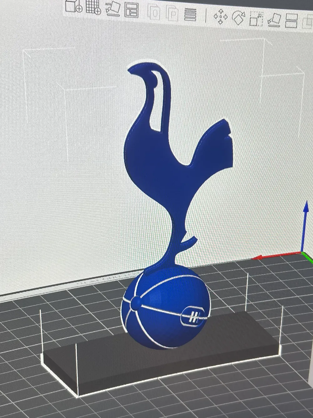 Tottenham Hotspur Logo 3D by tsuk08 MakerWorld: Download Free 3D Models