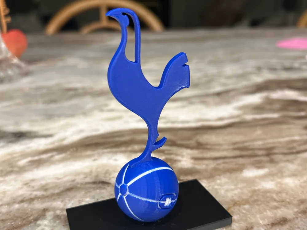 Tottenham Hotspur Logo 3D - Free 3D Print Model - MakerWorld
