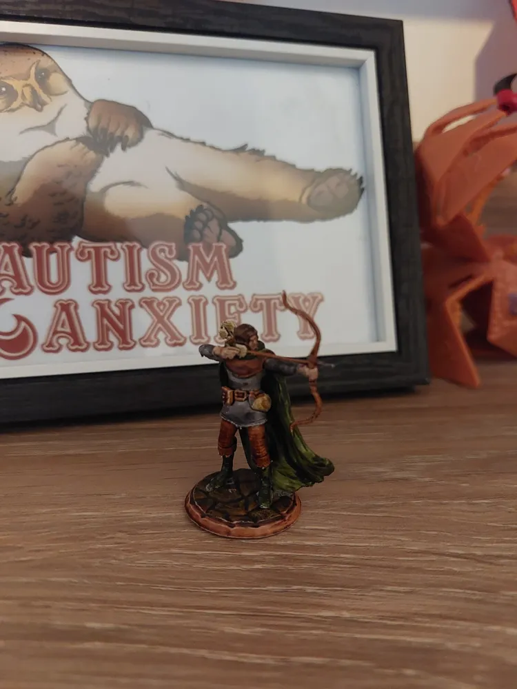 Yevgeni - Human Ranger - D&D miniature - Free 3D Print Model - MakerWorld