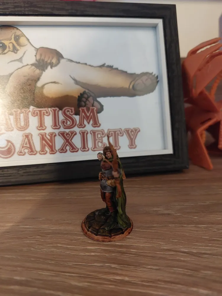 Yevgeni - Human Ranger - D&D miniature - Free 3D Print Model - MakerWorld