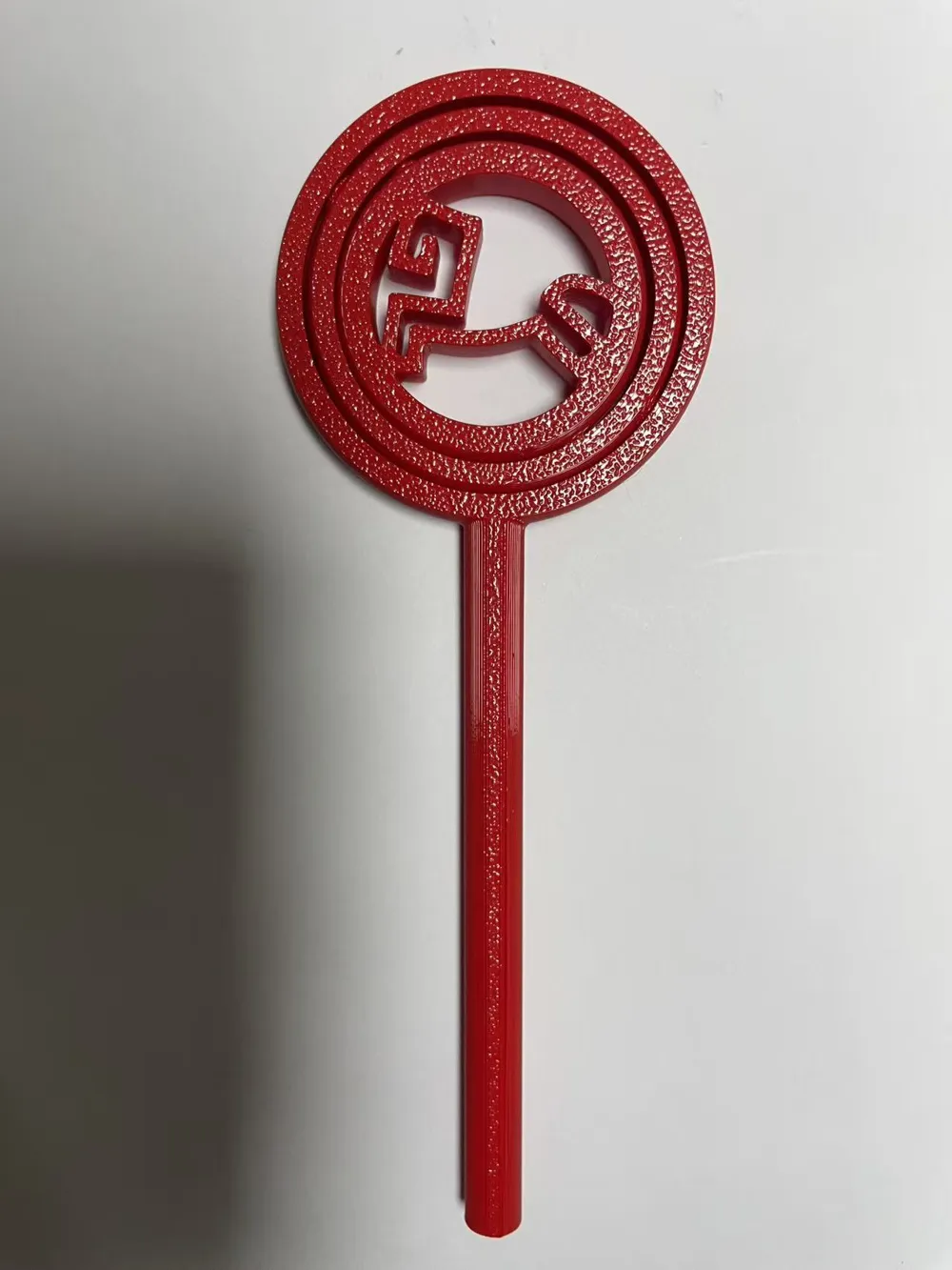 Lollipop Horse - CCTV logo - Free 3D Print Model - MakerWorld
