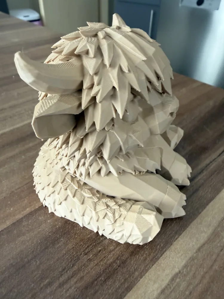 Sweet Highland Cow - Free 3D Print Model - MakerWorld