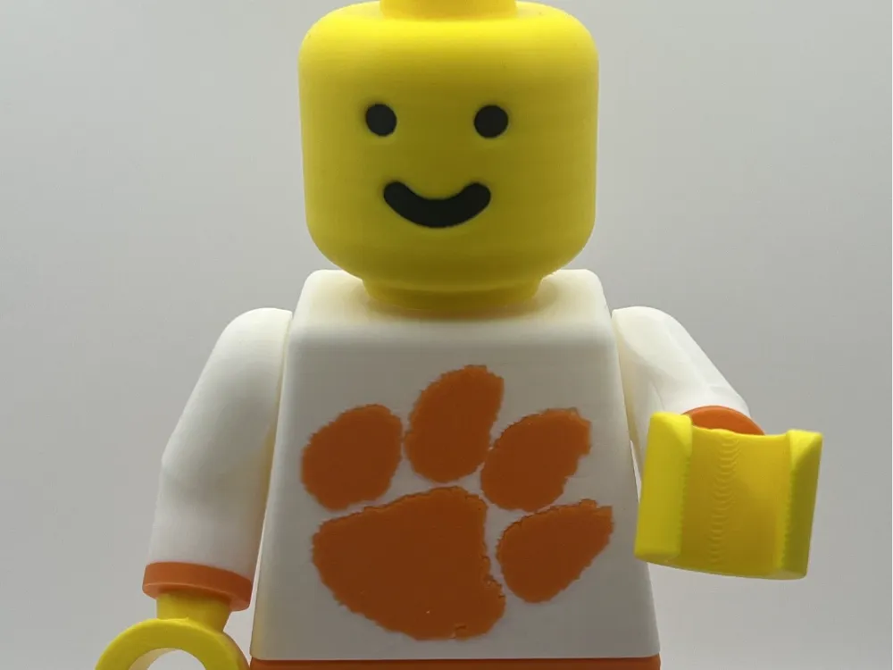 College Football Brickman - Clemson University by Jandaa MakerWorld ...