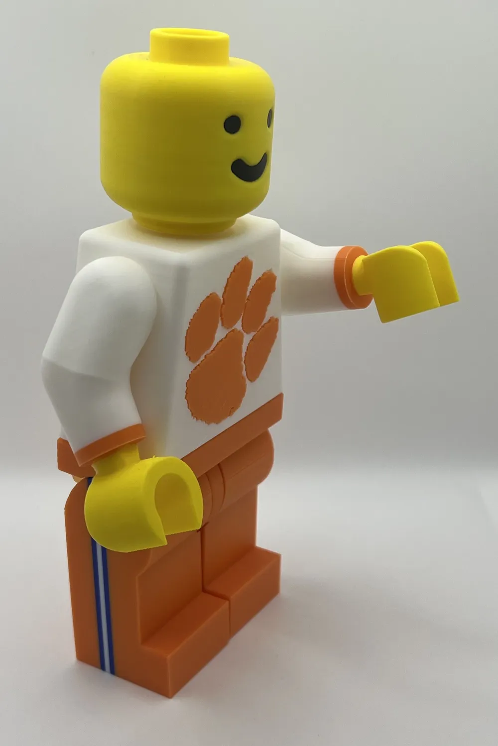 College Football Brickman - Clemson University - Free 3D Print Model ...