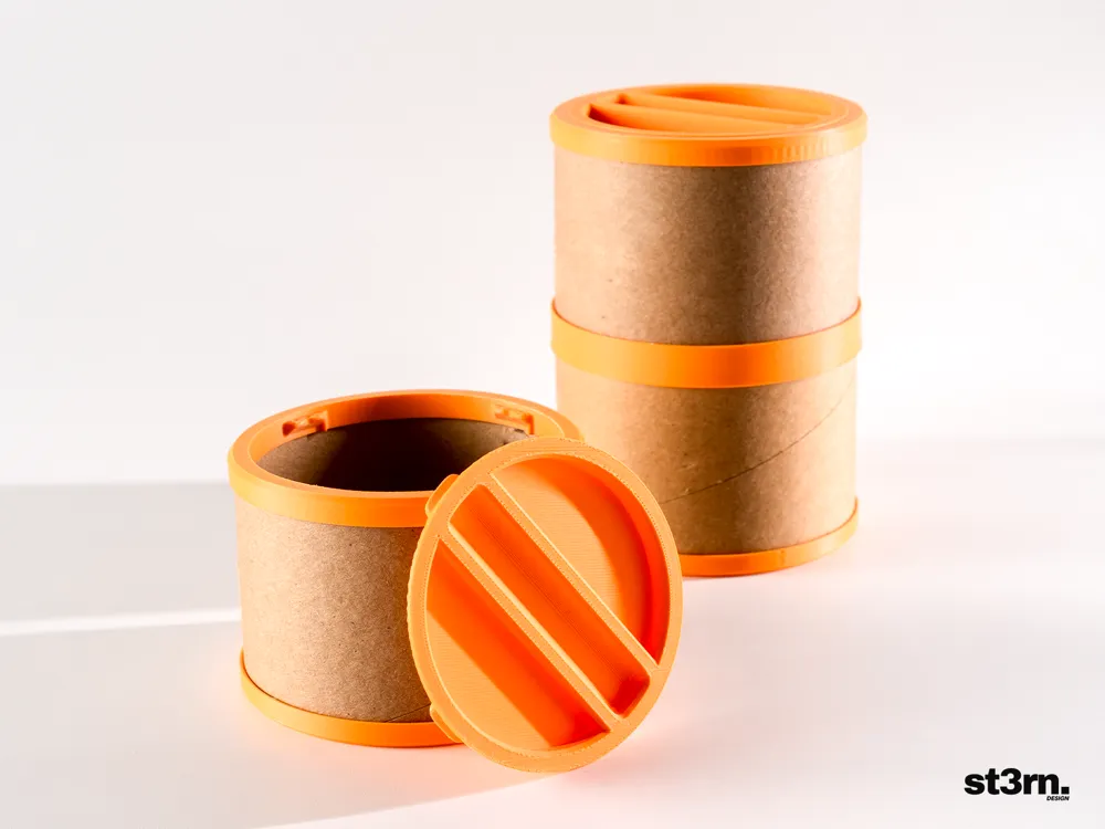 Vault ⬝ Core Container - Free 3D Print Model - MakerWorld
