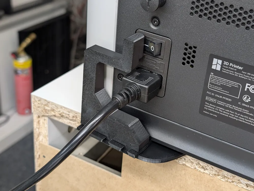 H2D/H2S Front Power Switch Extender - Free 3D Print Model - MakerWorld