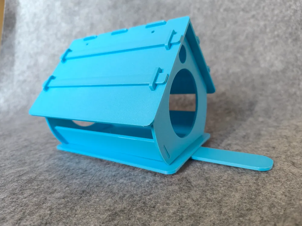 Snap&Slot Bird Feeder by 3DOmli - MakerWorld