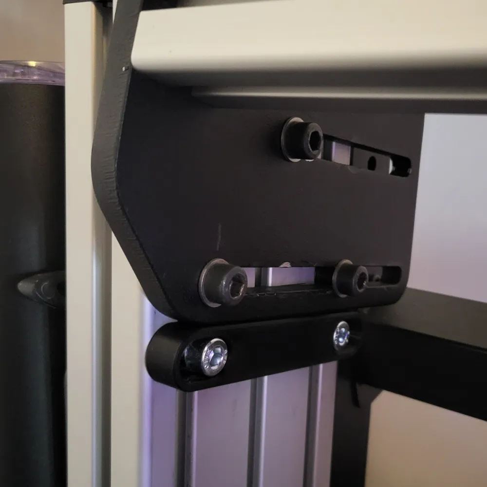 Slotted support bar for 120mm Alu profile Sim Rig by damien MakerWorld ...