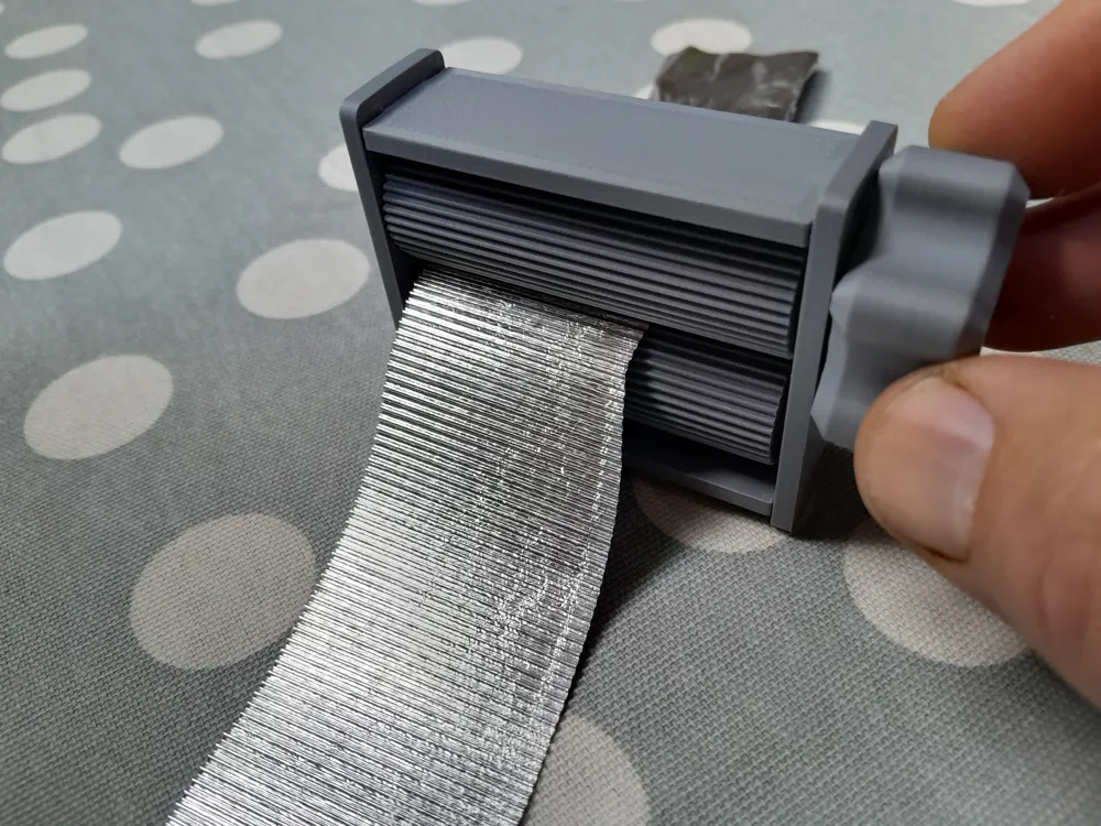 Corrugated iron maker for Model Railways / Diarama - Free 3D Print ...