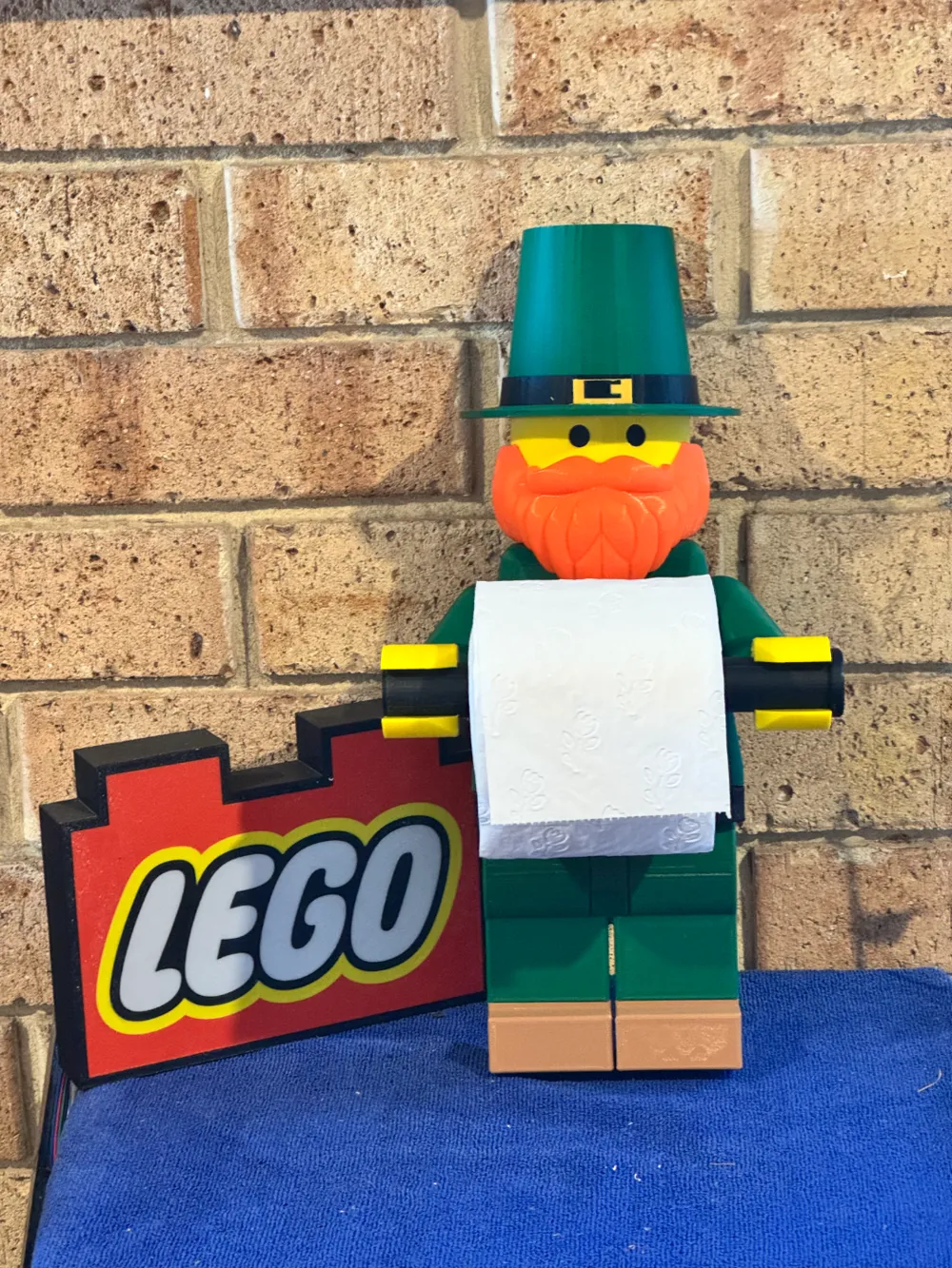 Lucky of the Irish Brick man by primewelder - MakerWorld
