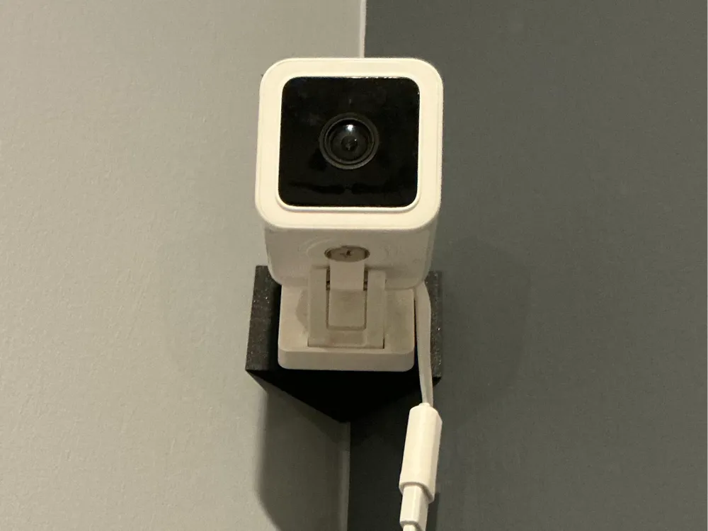 Wyze Camera corner wall mount by Jason MakerWorld: Download Free 3D Models