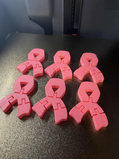 Cancer Awareness Ribbon Fidget by ReaganSmash MakerWorld: Download Free ...