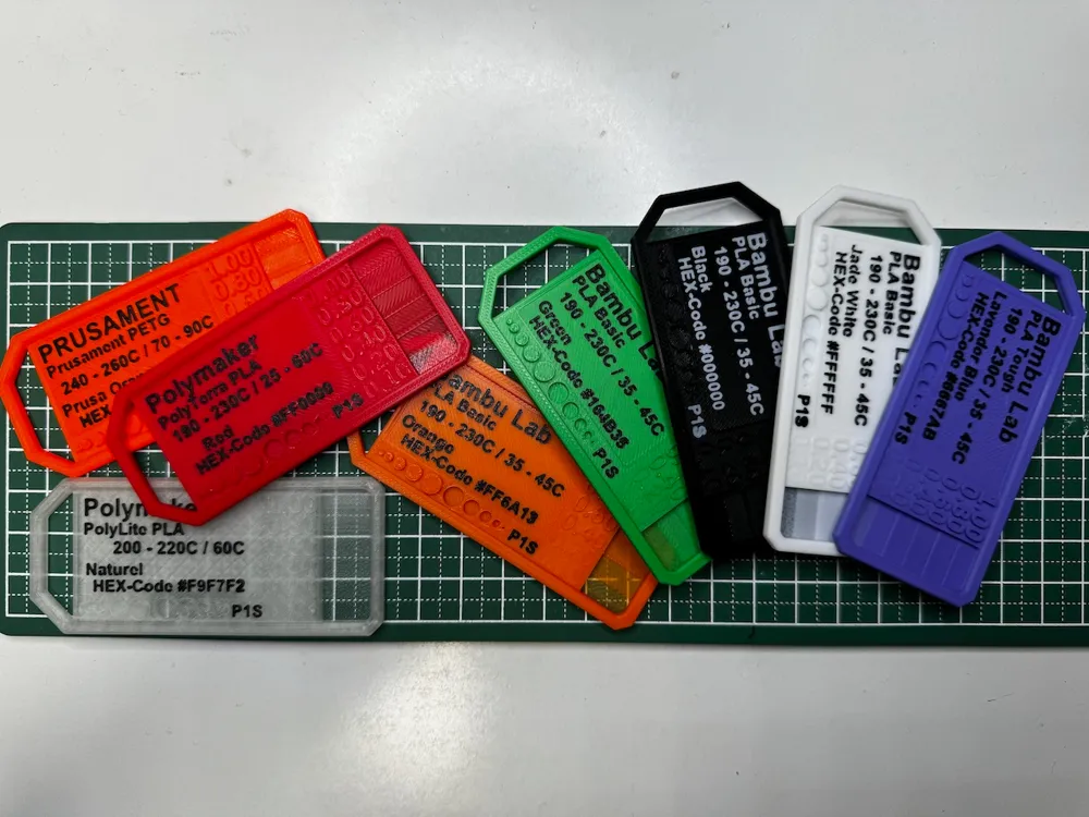 Filament Swatch SCAD version Remixed by Okatake - MakerWorld