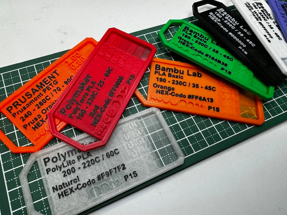 Filament Swatch SCAD version Remixed by Okatake - MakerWorld