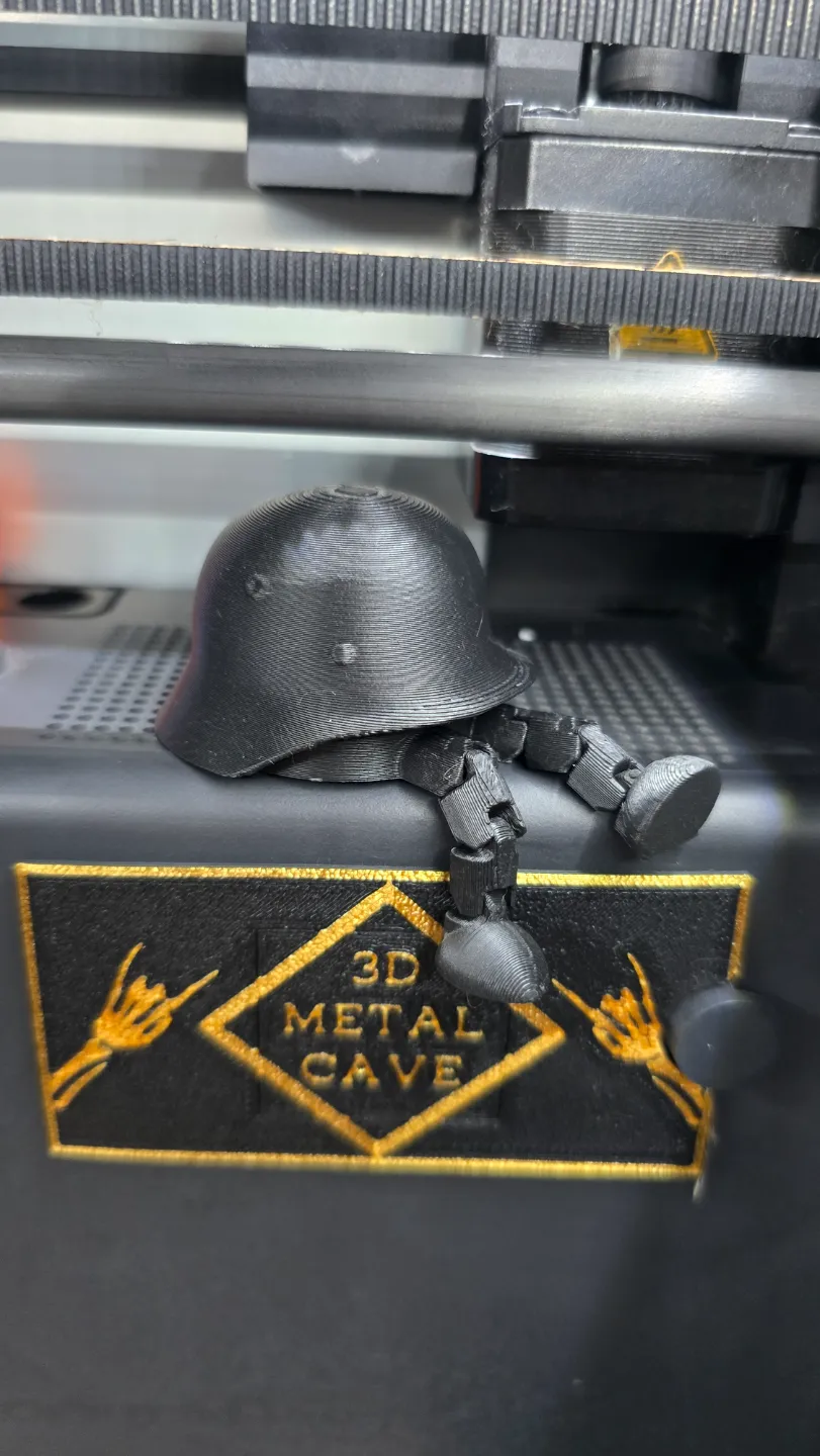 ERIKA HELM, Lord Helmchen Flexible Legs Steel Helmet by 3DMetalCave ...