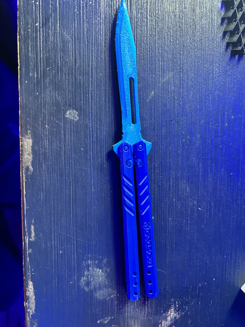 butterfly knife fidget toy by name cant be blank - MakerWorld