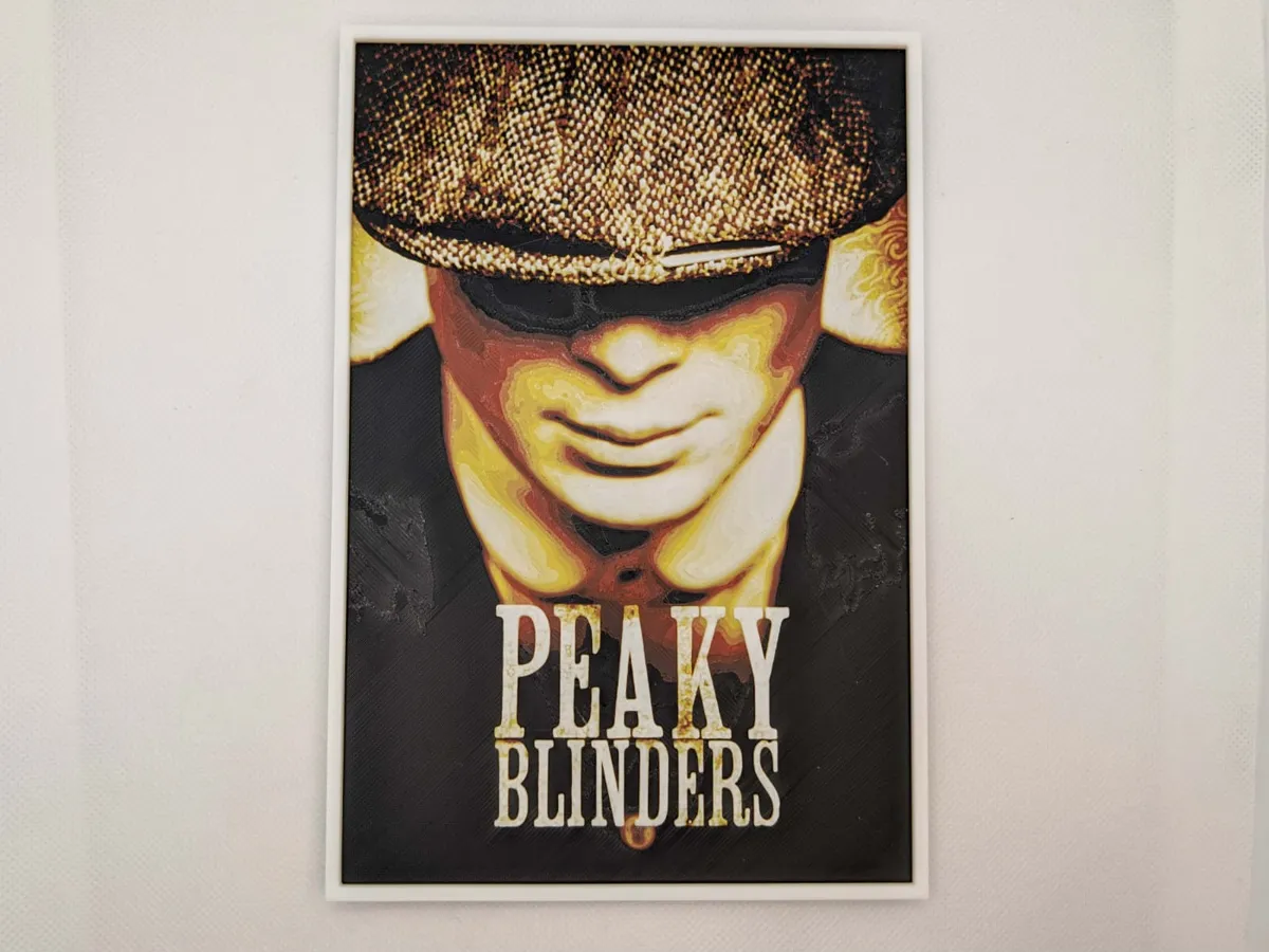 Peaky Blinders (2013) - Series Poster - Free 3D Print Model - MakerWorld