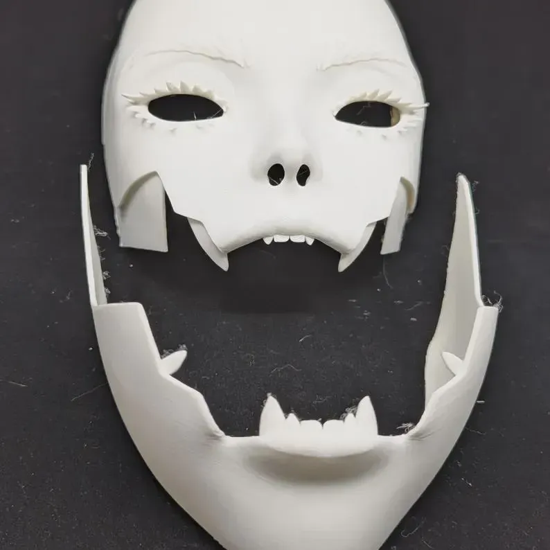 DIY Sarokichi mask / Succubus mask Remixed by SB MakerWorld: Download ...
