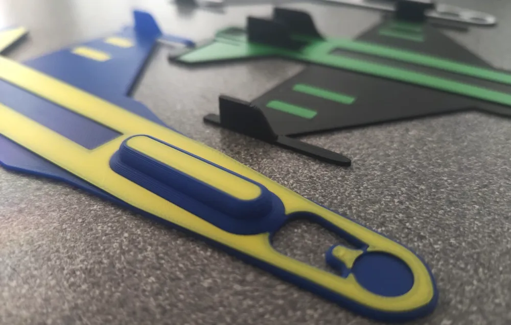 Elastic Band Launch Jet Glider - Free 3D Print Model - MakerWorld