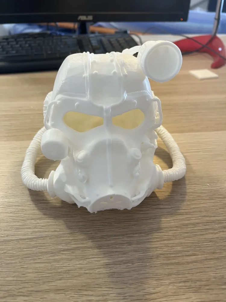 Casque Fallout t-60b - Modèle d'Impression 3D Gratuit - MakerWorld